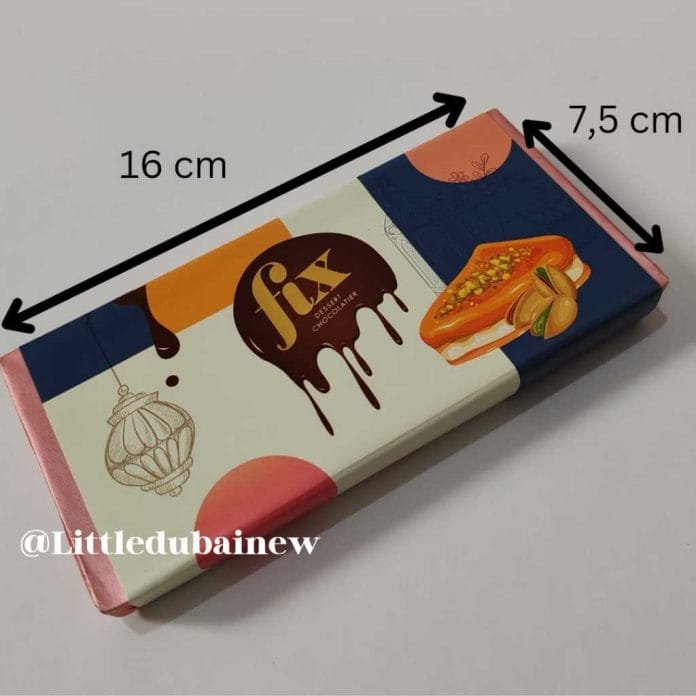 Jual Produk Fix Chocolate Coklat viral Dubai